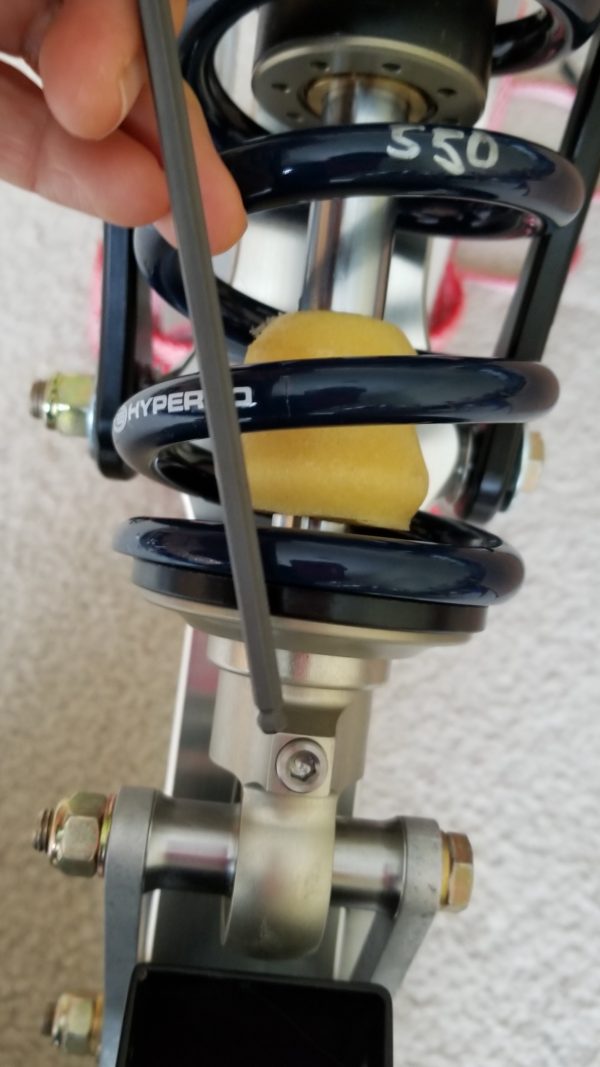 How to adjust Rebound on a Hydra/Tensor coil-over shock